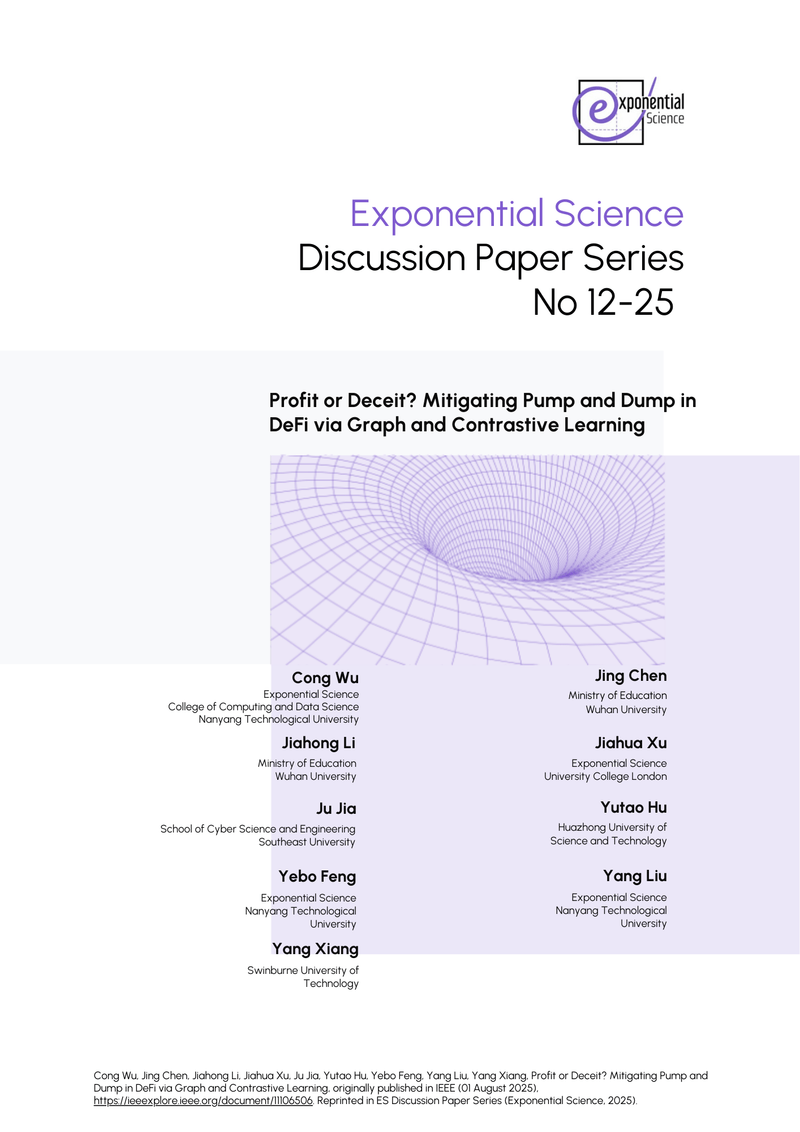 Exponential Science | Advancing Adoption of DLT, AI and Digital Technology